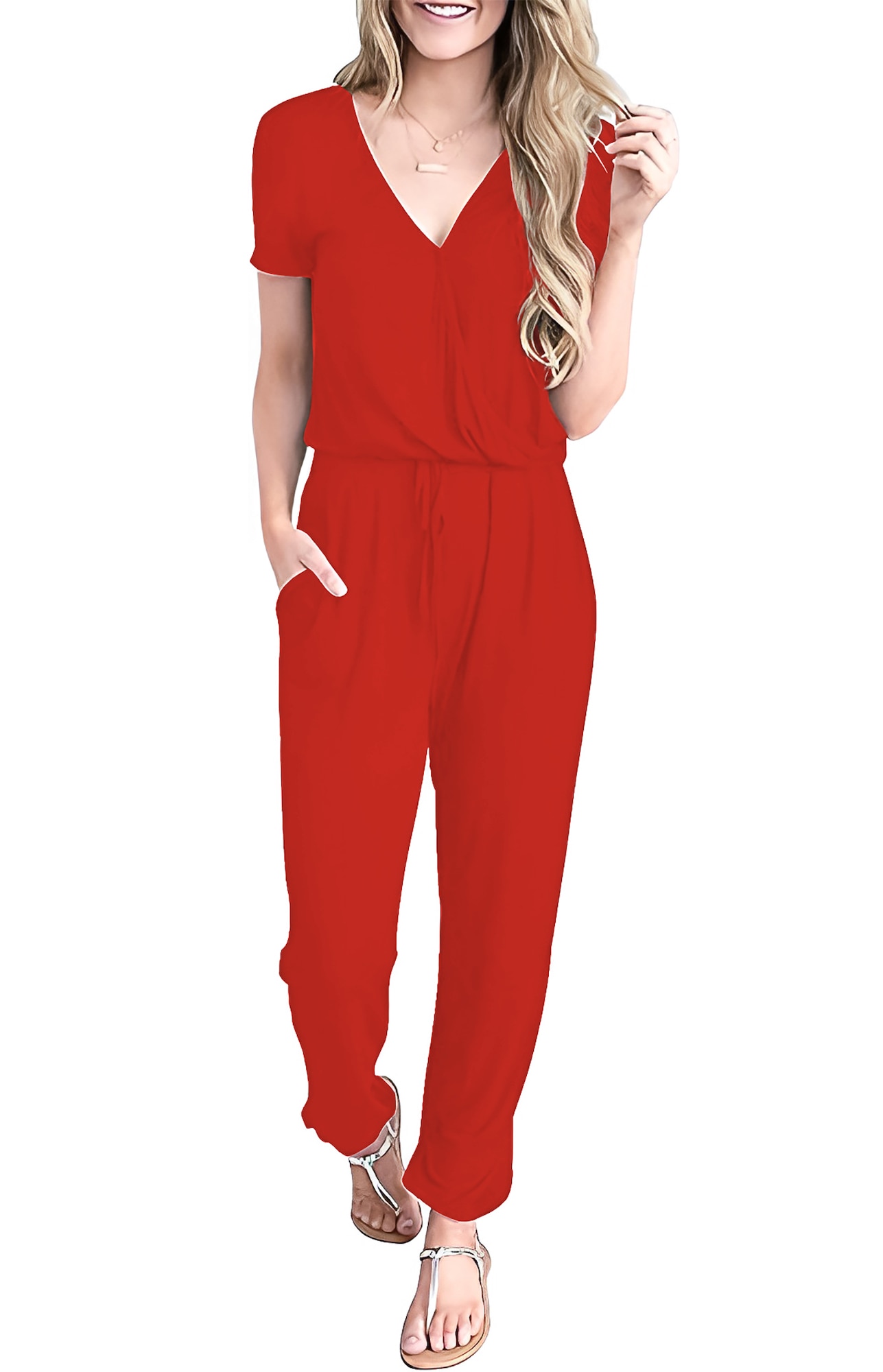 Jumper palazzo enterizo mono jumpsuit casual verano dama mujer xally 76 ...