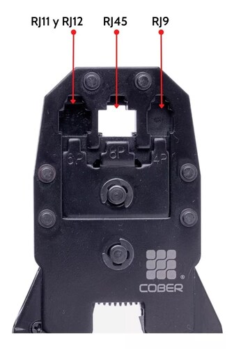 Pinza Ponchadora Plug Rj45 Rj11 Rj9 +pelador Rematador Jacks