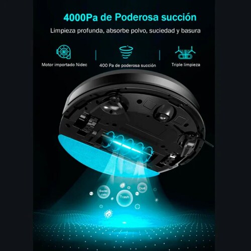 Robot aspiradora E900 PRO Láser con Inteligencia Artificial