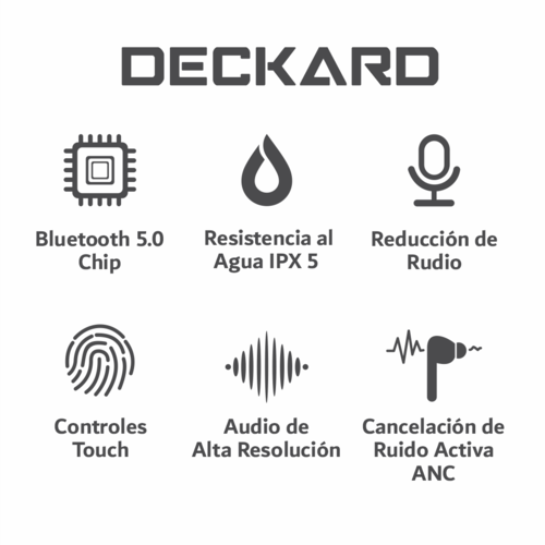 Audifonos True Wireless Aliencraft DECKARD NEBULA