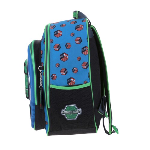 Mochila Escolar Grande Chenson Minecraft MC65699-9 JOLLYZA