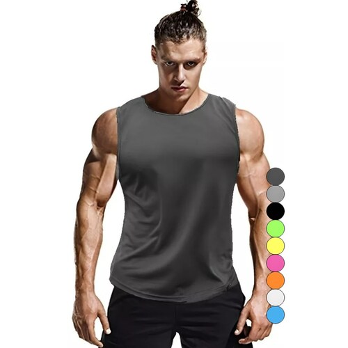 Playera Sin Mangas Deportiva Secado Ultra Rapido.