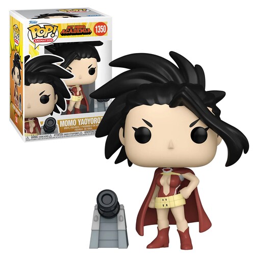 Funko pop Momo Yaoyorozu Con Cañon #1350 My Hero Academia Anime Manga ...