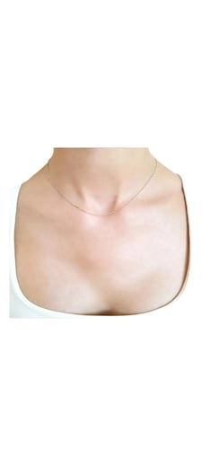 Cadena Singapur 3 Oros 40 Cm 10 K + Obsequio