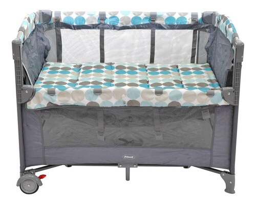 Cuna Corral Prinsel 6052 Baby Colecho Gris END10**