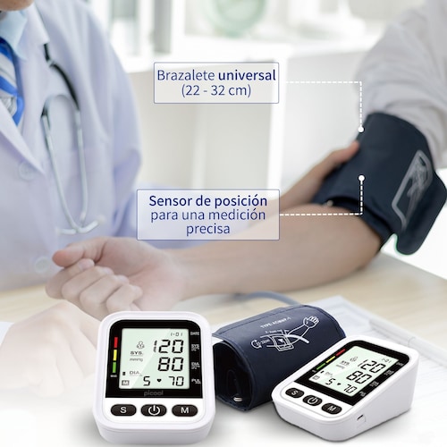 Monitor Presion Arterial Digital Lcd Para Brazo Intellectiv