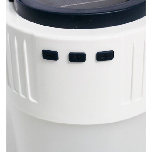 Lampara bocina power bank recargable y solar