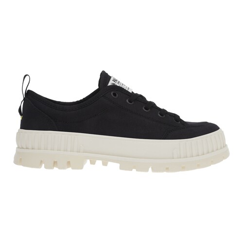 Tenis Negros con Plataforma Negros Palladium Shok LO