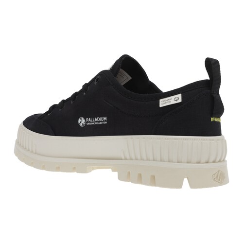 Tenis Negros con Plataforma Negros Palladium Shok LO
