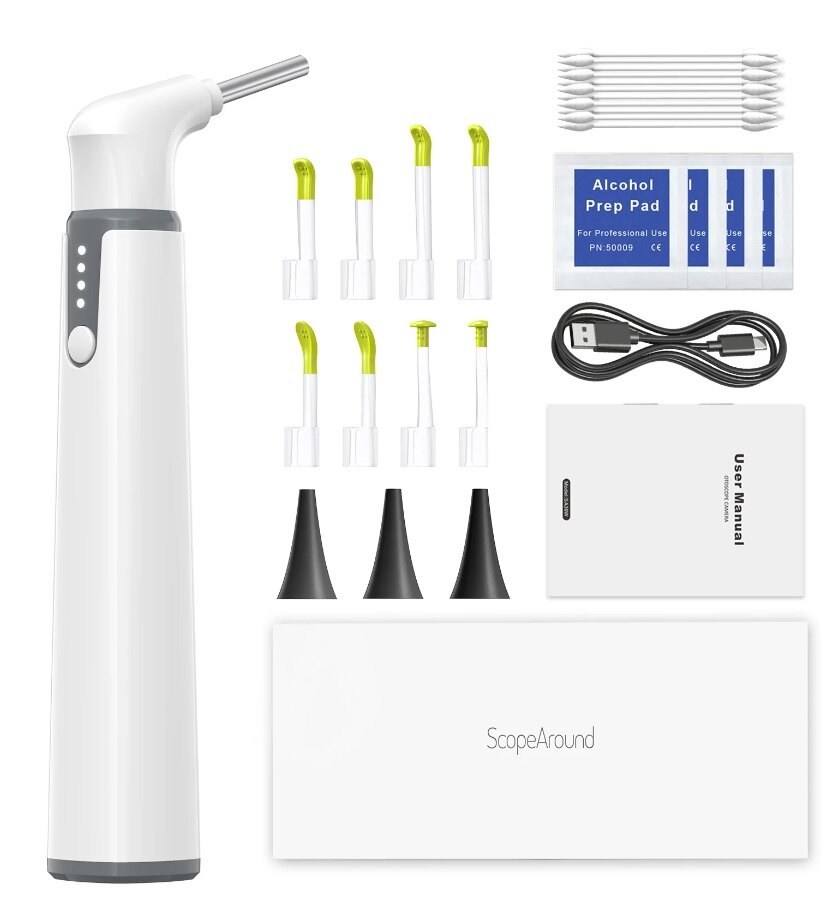 Video Otoscopio Teslong SA39W con Conectividad Wifi, Para Dispositivos ...