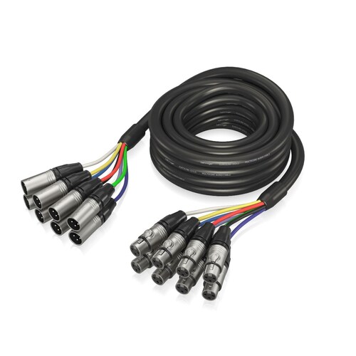 Cable BEHRINGER gmx-500 multinucleo 8 vías 5 mts XLR