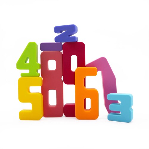 Juego Números didácticos de silicón Nita Nita Baby para niños