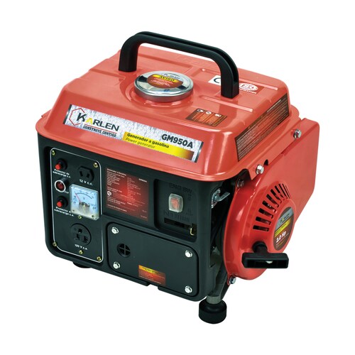 Generador a Gasolina 2 tiempos enfriado por aire 0.85kva/110v/60hz Monofásico 4.2 Litros ...