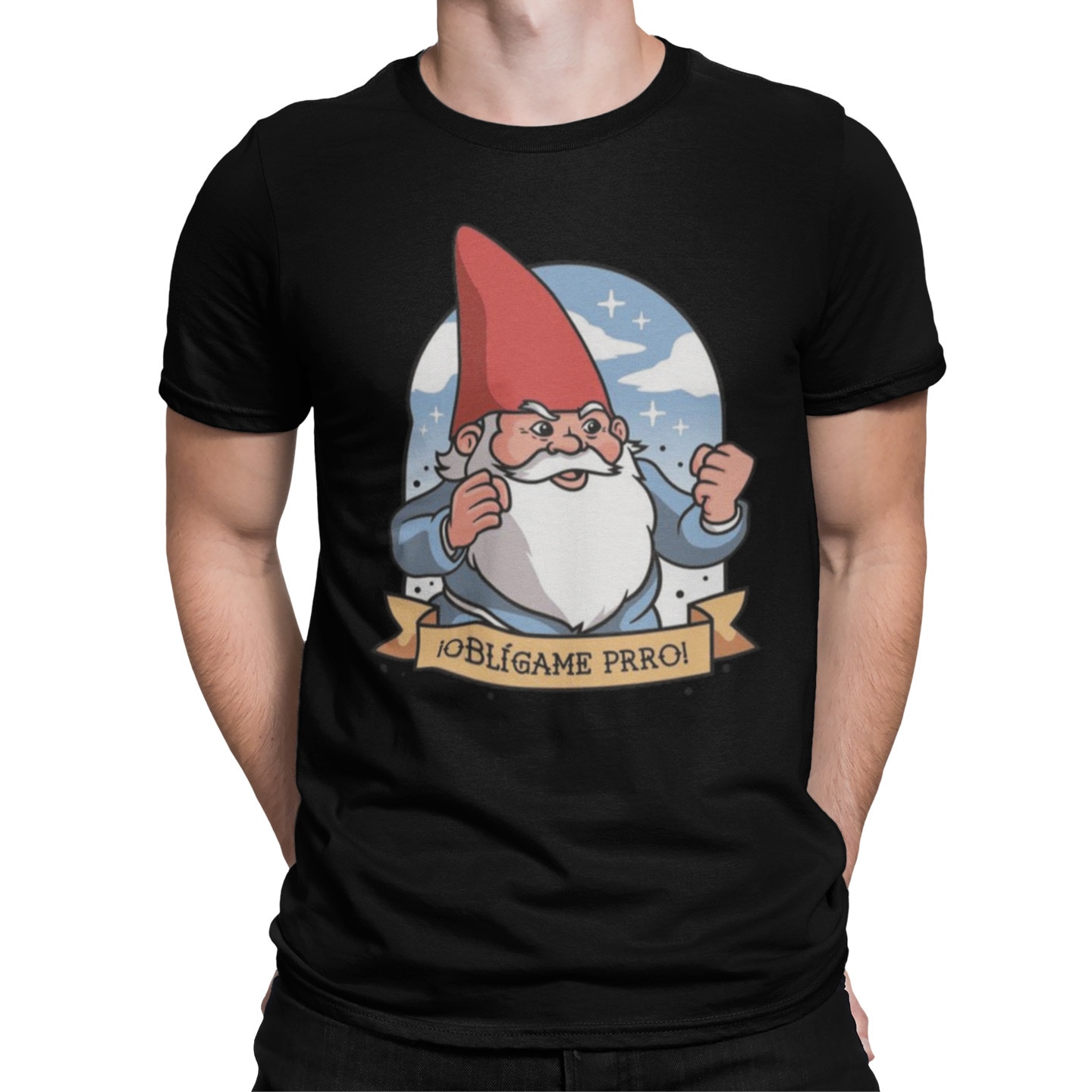 Playera Dama y Caballero Meme Nomo Obligame Prro