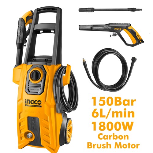 Hidrolavadora Ingco 2200 Psi 1800W Uhpwr18008 Alta Presión