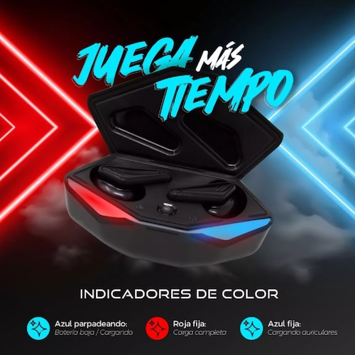 Audífonos Gamer Inalámbricos Bluetooth Alien Force.