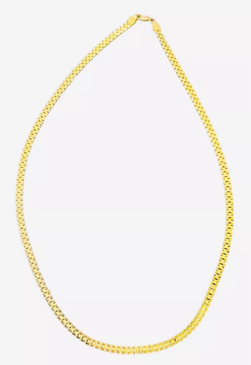 Cadena Baby Rolex 45 Cm X 4mm Oro 10 Kilates + Obsequio