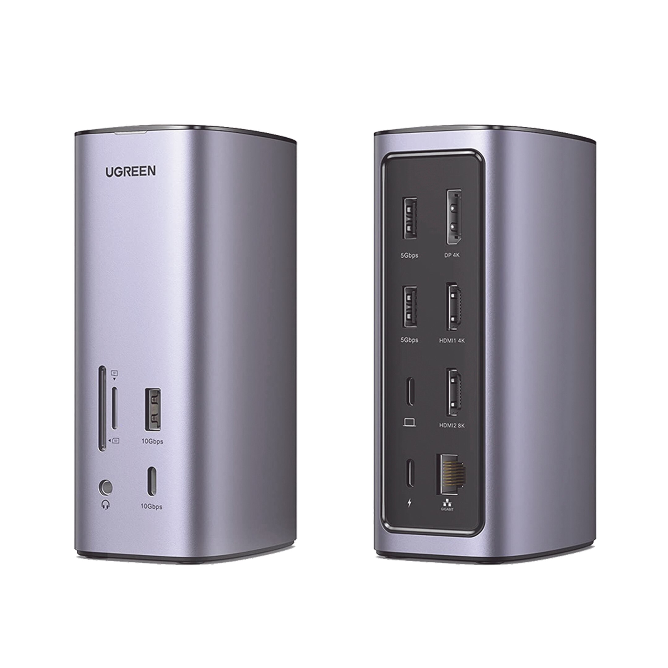 Hub Usb-c Multipuertos Hdmi 4k , Hdmi 8k Ultra Hd, Display Port 4k ...