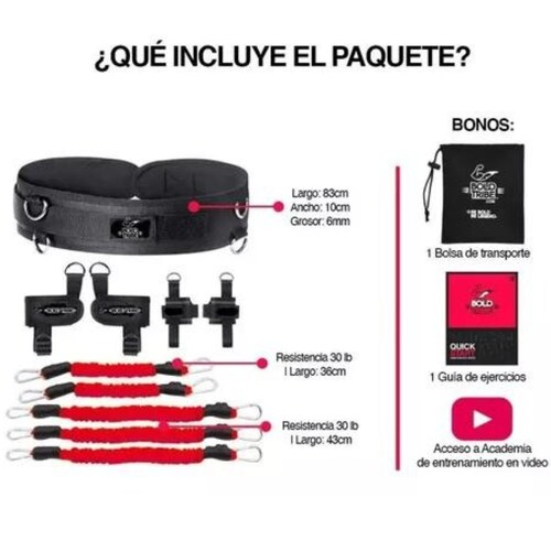 Bandas Resistencia Boxeo Entrenamiento Rehabilitación Yoga