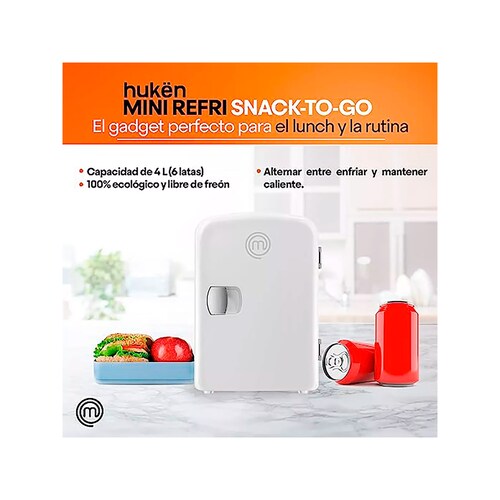 Mini Refri Snack 2 Go 4 Litros MK-F-4WHITE MASTERCHEF