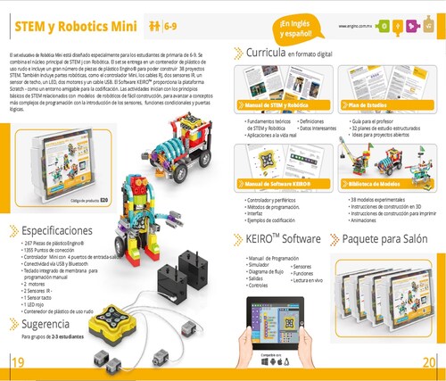 Juego de robótica STEM Mini