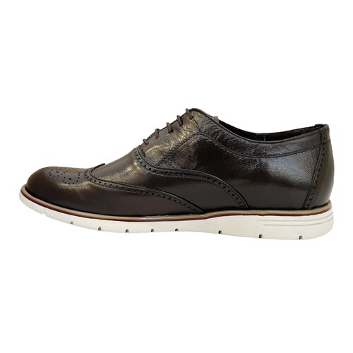 Zapatos Hombre Casuales Moka Mariles Flex Moda Cómodos Piel