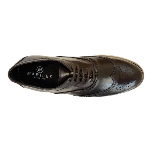 Zapatos Hombre Casuales Moka Mariles Flex Moda Cómodos Piel