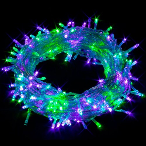 Serie Luz 300 Leds 8w Cristalino 8 Secuencias 14 Mt