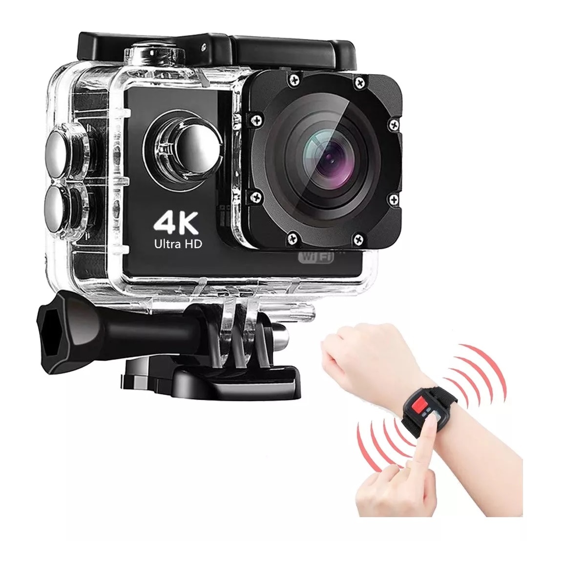 Camara Deportiva Video 4k Ultra Wifi Sumergible Gopr Control