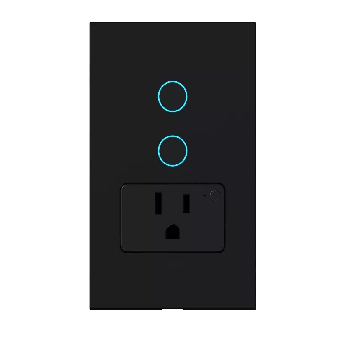 Enchufe Wifi 2 Interruptor Inteligente Smartlife Alexa Negro