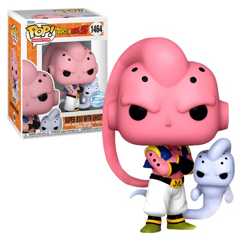 Funko Pop Super Buu Con Fantasma #1464 Dragon Ball Z Anime Figura Original