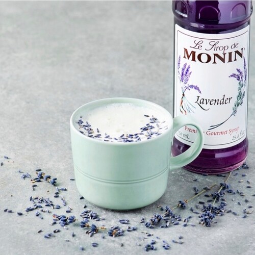 Monin Jarabe de Lavanda - Lavender en botella de Pet 1 Lt.