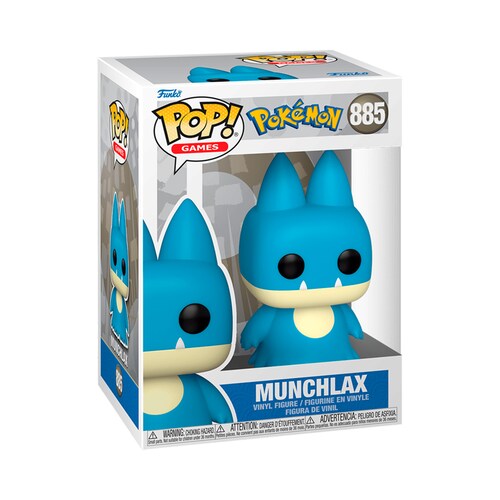 Funko Pop Munchlax #885 Pokedex 446 Pokemon Videojuego Anime Figura ...