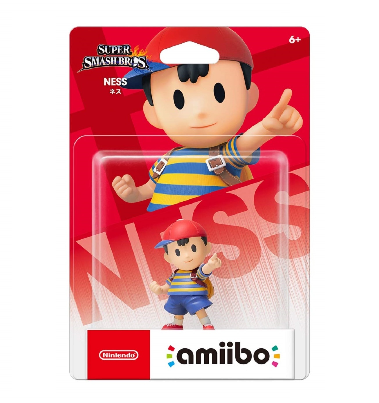 Figura Amiibo Nintendo Super Smash Bros Ness Earthbound
