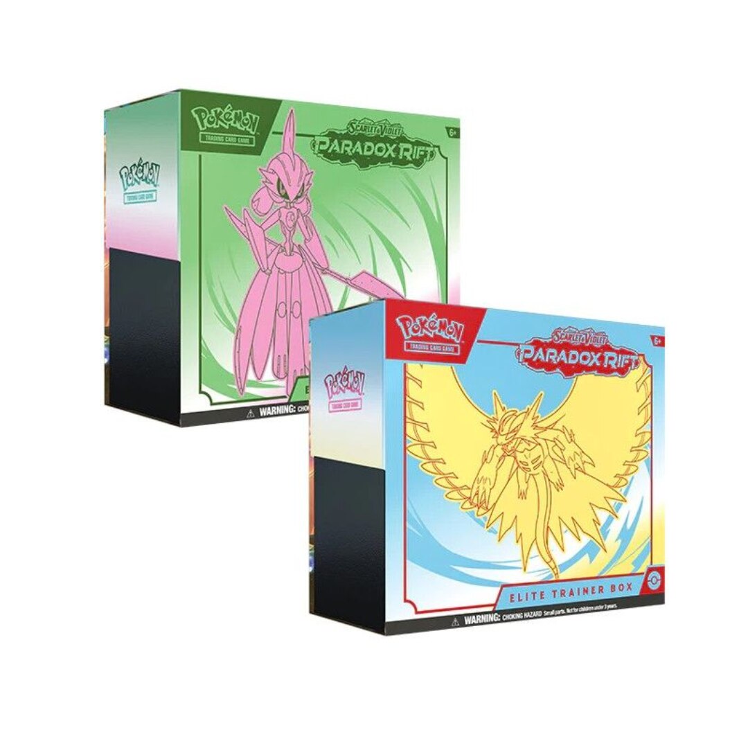 Pokémon Tcg Paradox Rift Elite Trainer Box - Scarlet & Violet 04