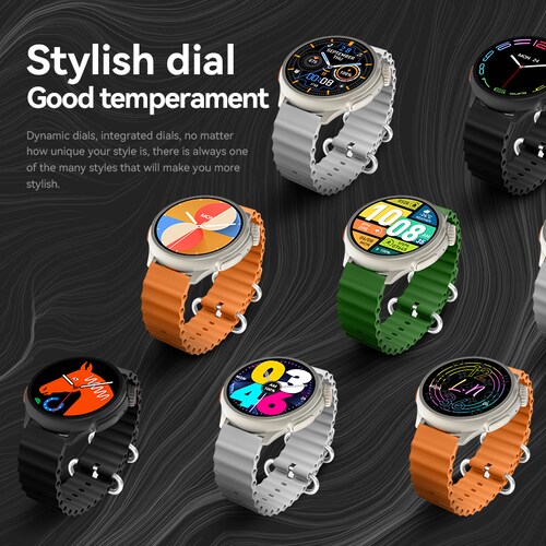 Smartwatch HW3 ULTRA MAX SERIE 9 By NS Tech Naranja