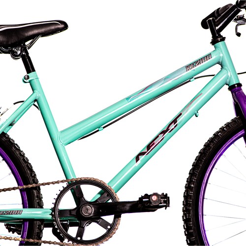 Bicicleta Veloci Next Keziah M/Ring R24 Turqueza BMX