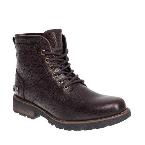 Botines casuales marca Jeep, tipo leñador, para hombre, color café, mod ...