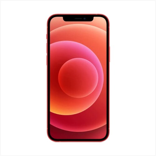 Apple iPhone 12 Rojo 128GB Reacondicionado + Cubo.