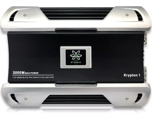 Amplificador Monoblock Atomic Audio KRYPTON1 3000 Watts Clase D 1 Ohm ...