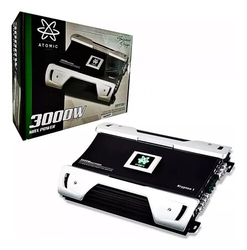 Amplificador Monoblock Atomic Audio KRYPTON1 3000 Watts Clase D 1 Ohm ...