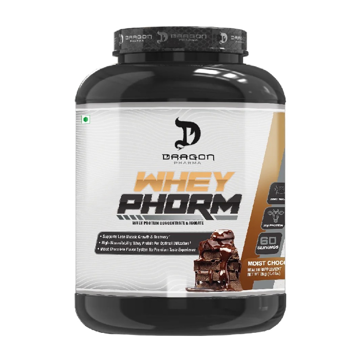 Proteina Dragon Whey Phorm 5lbs 65 Serv.