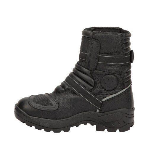 Bota heavy color negro para biker, marca Hummer, mod. 1091526