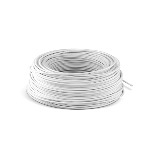 Cable Eléctrico Voltium Thw-ls / Thhw-ls, Calibre 14 Blanco 100% Cobre 100m