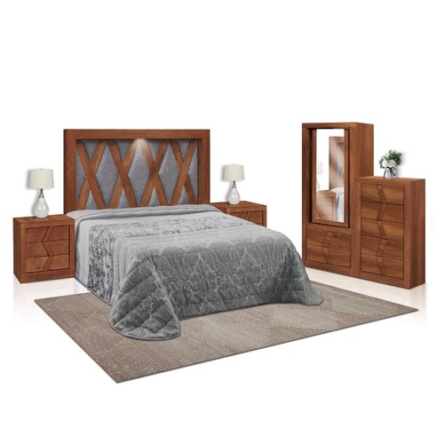 Recámara Diamante King size