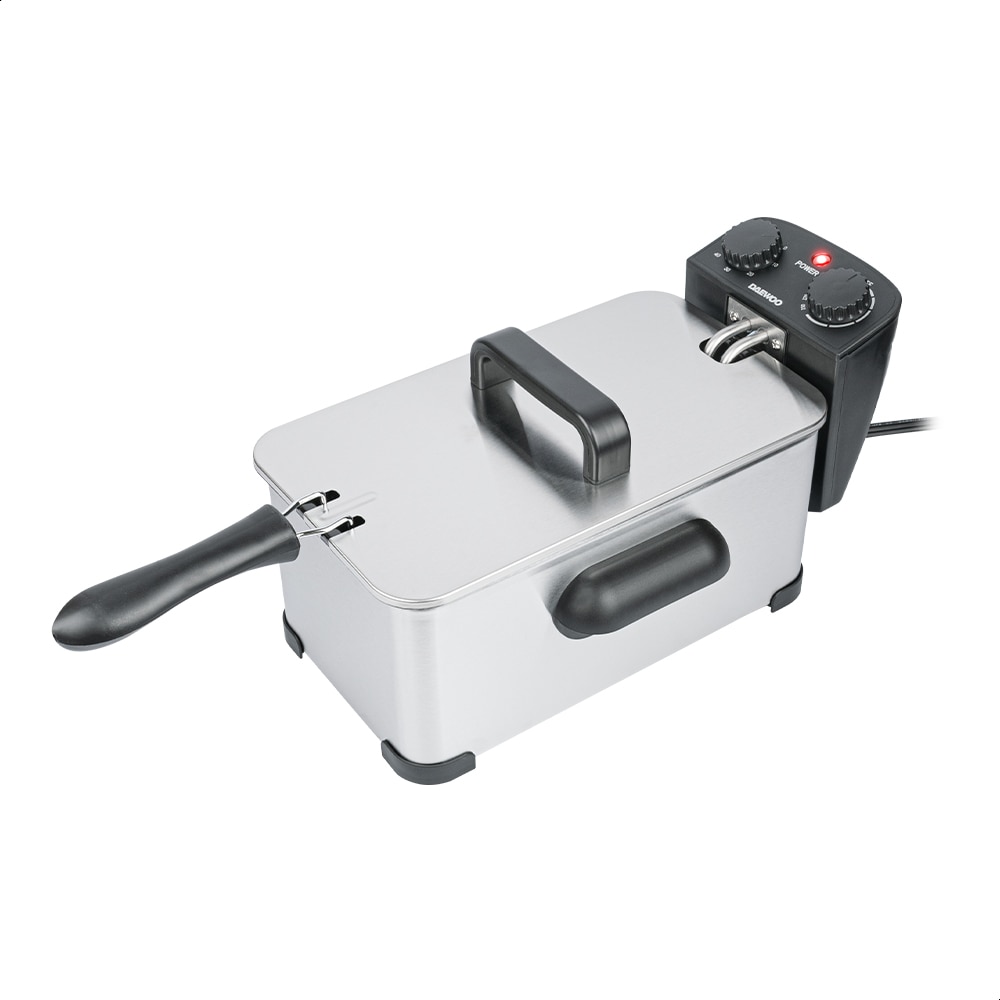Daewoo Freidora de inmersión DDF-364 cap. 3 Litros, potencia de 1700W.