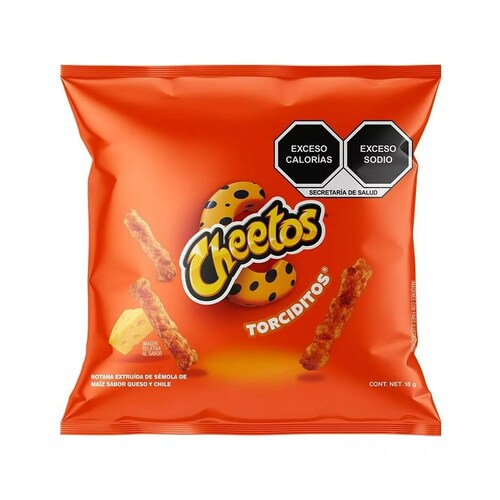 Sabritas Cheetos Torciditos 18 Piezas de 18 gramos c/u