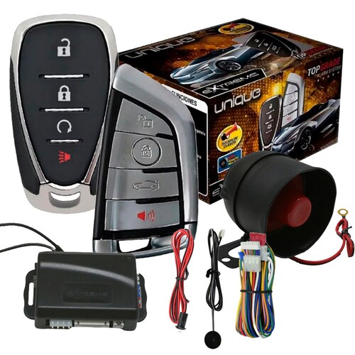 Alarma para Auto Extreme Unique ALEXUN2 con sensor de doble impacto y ...