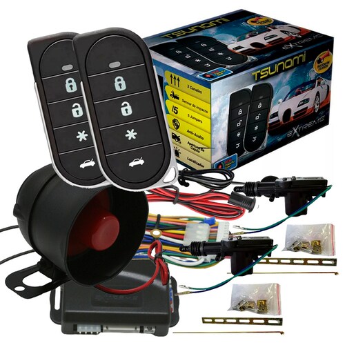 Kit de Actuador con Alarma para Auto Extreme Tsunami ALEXTSU sensor de ...