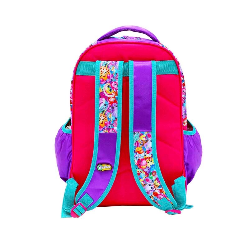 Mochila escolar atm packs, shopkins 3110-rosa con morado - Sears